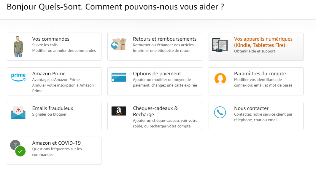 Comment envoyer un mail à Amazon ? - Quels-sont.fr