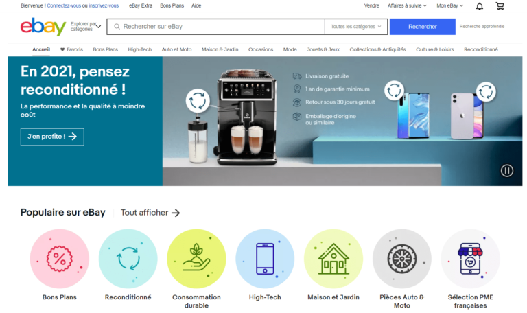 Comment mettre Ebay en français ? - Quels-sont.fr