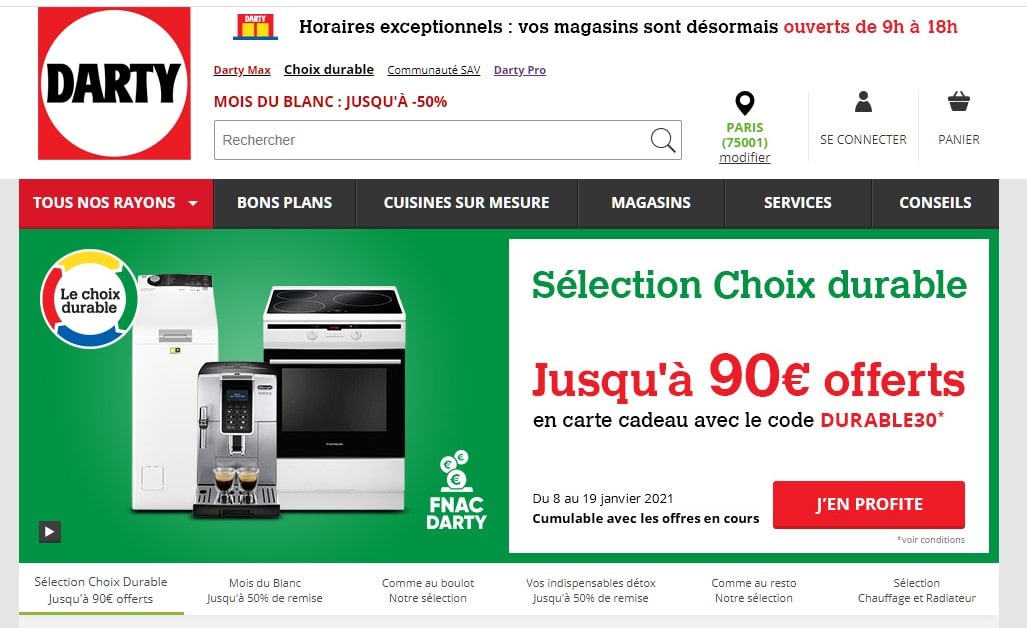Comment créer son compte Darty ? - Quels-sont.fr