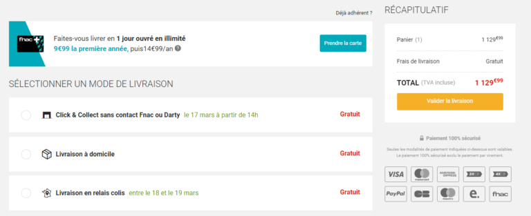Comment faire une commande en ligne Fnac ? - Quels-sont.fr