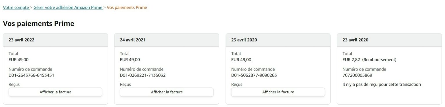 Comment retrouver une facture Amazon ? - Quels-sont.fr
