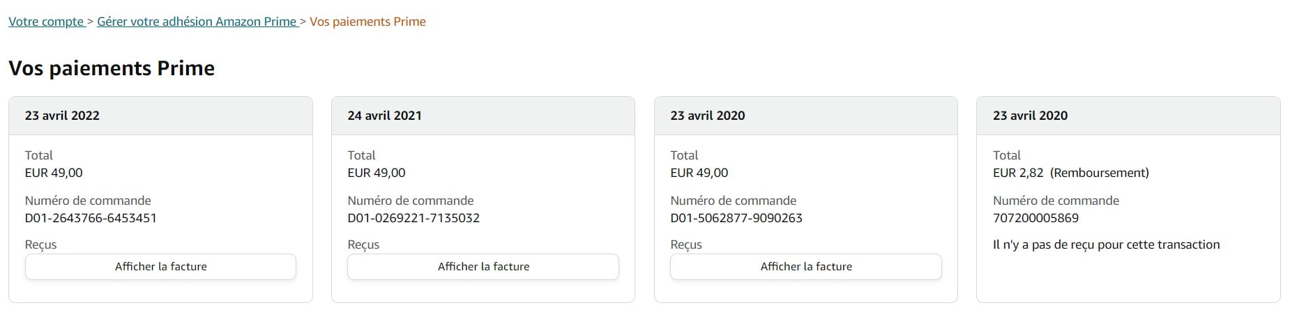 Comment retrouver une facture Amazon ? - Quels-sont.fr