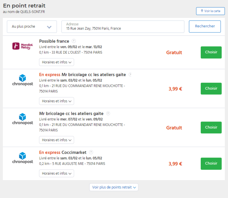 Comment choisir un point relais Cdiscount ? - Quels-sont.fr